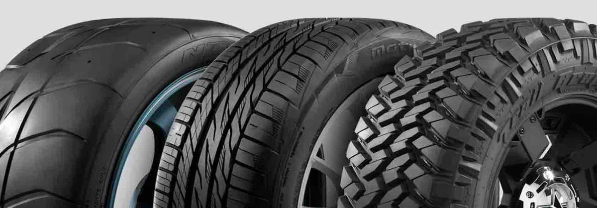 Symmetrical - Asymmetrical and Directional / Type of tires